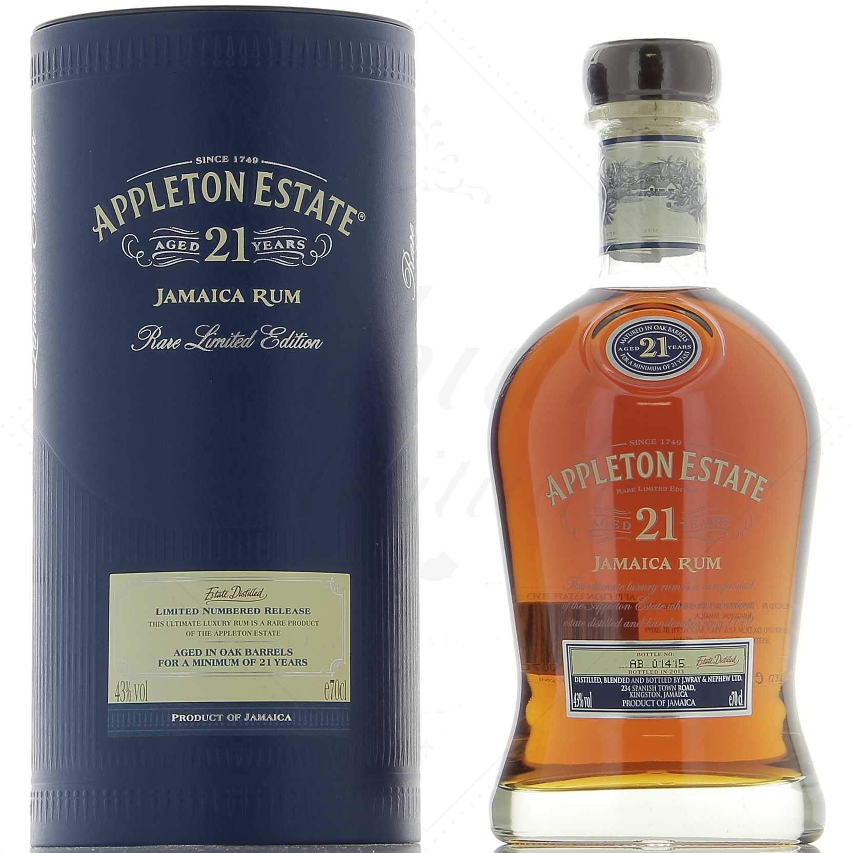 Appleton Estate 21 ans 43° - Rhum Attitude