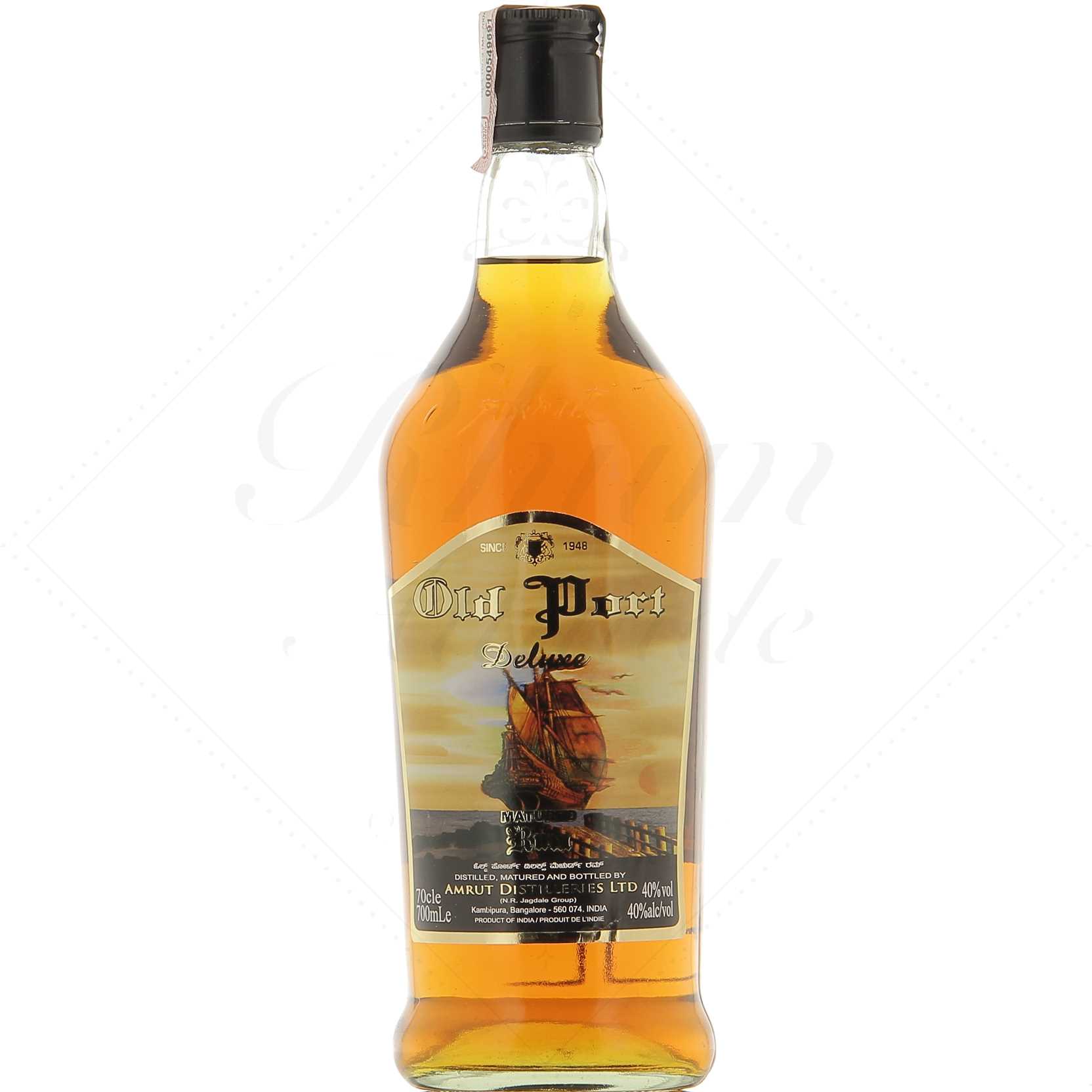 Amrut Old Port Rum Indian Rum 40° - Rhum Attitude