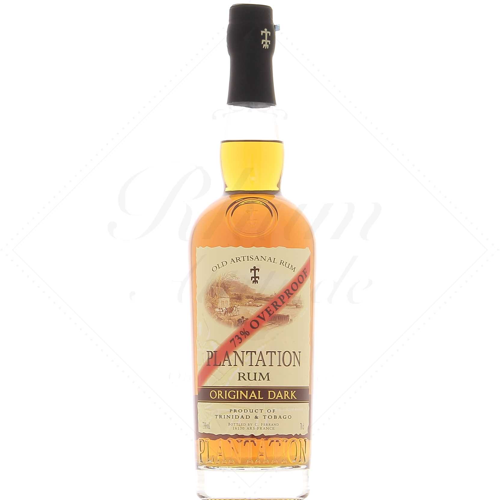 Plantation Rum Trinidad Original Dark Overproof 73° - Rhum Attitude
