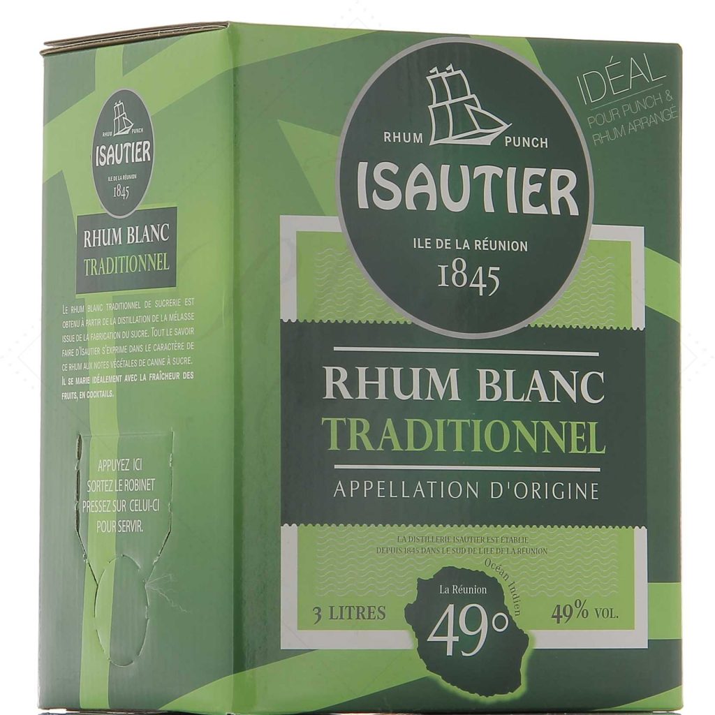 Rhum Charrette blanc 49° – 50 cl - Rhum Attitude