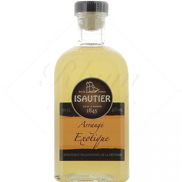 Isautier Rhum Arrangé Café Vanille 40° - Rhum Attitude