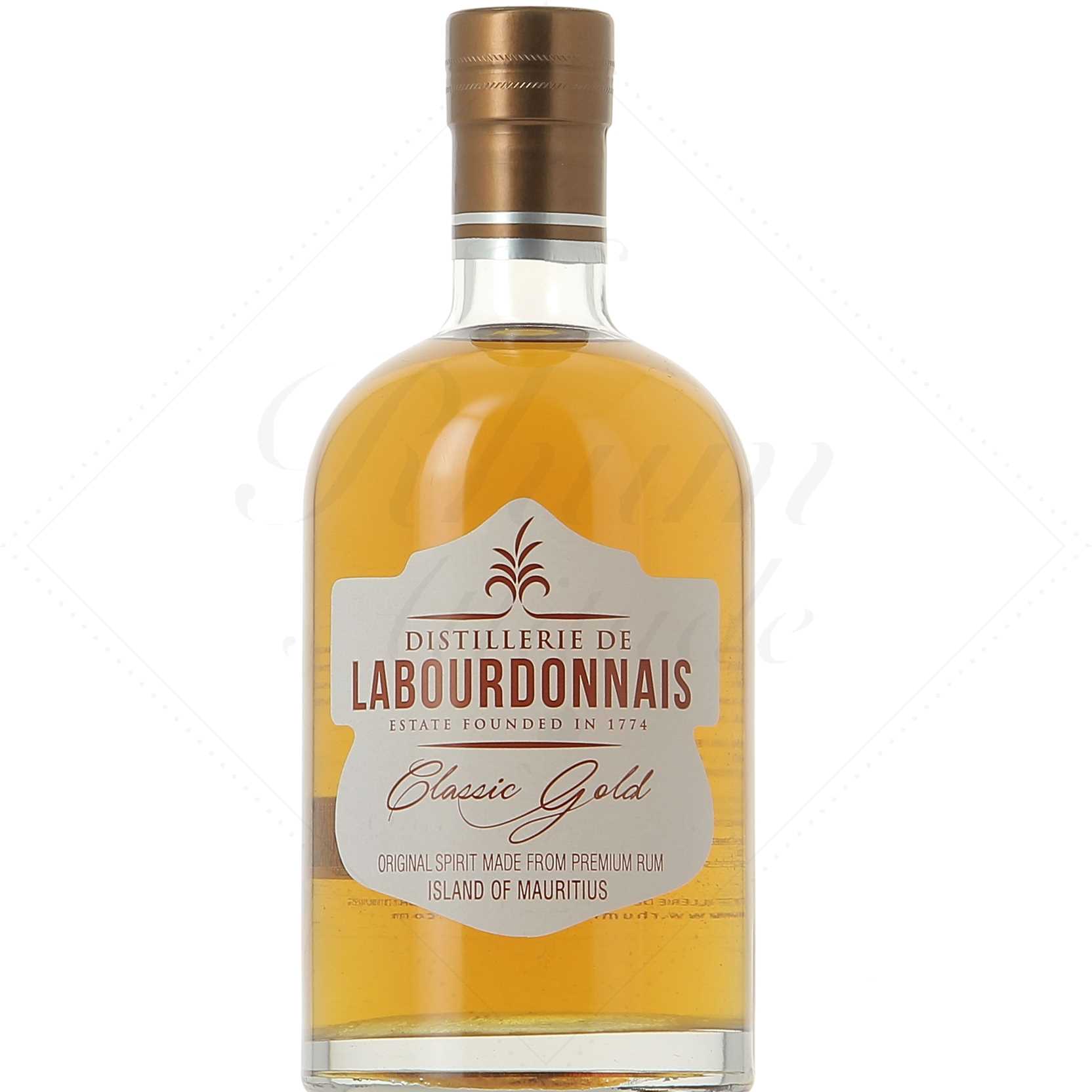 Labourdonnais Classic Gold 40° - Rhum Attitude