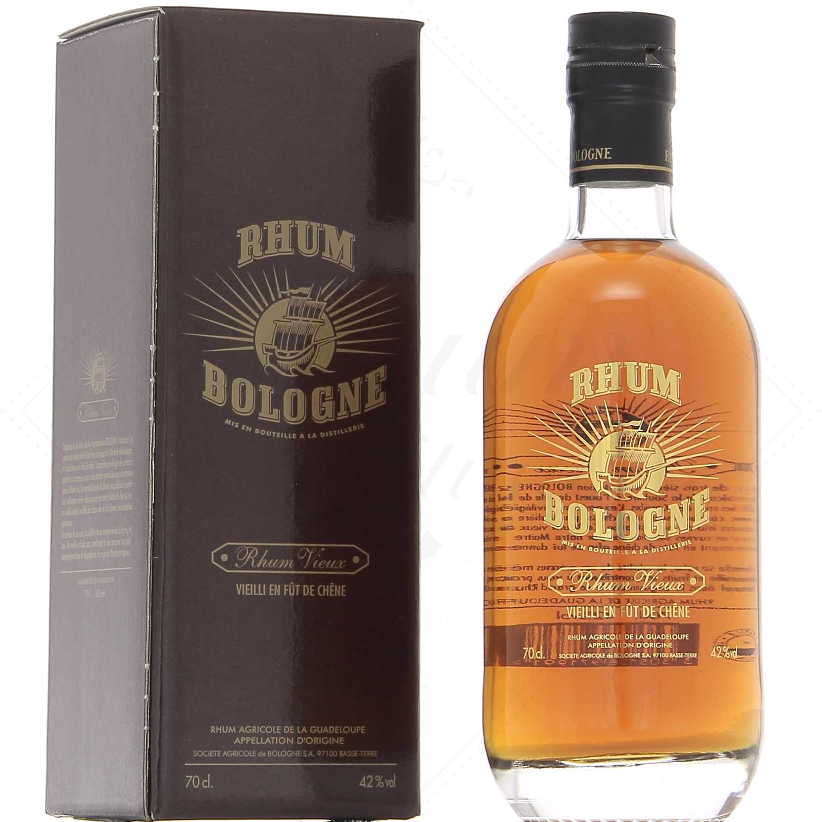 Bologne Rhum Vieux 42° - Rhum Attitude