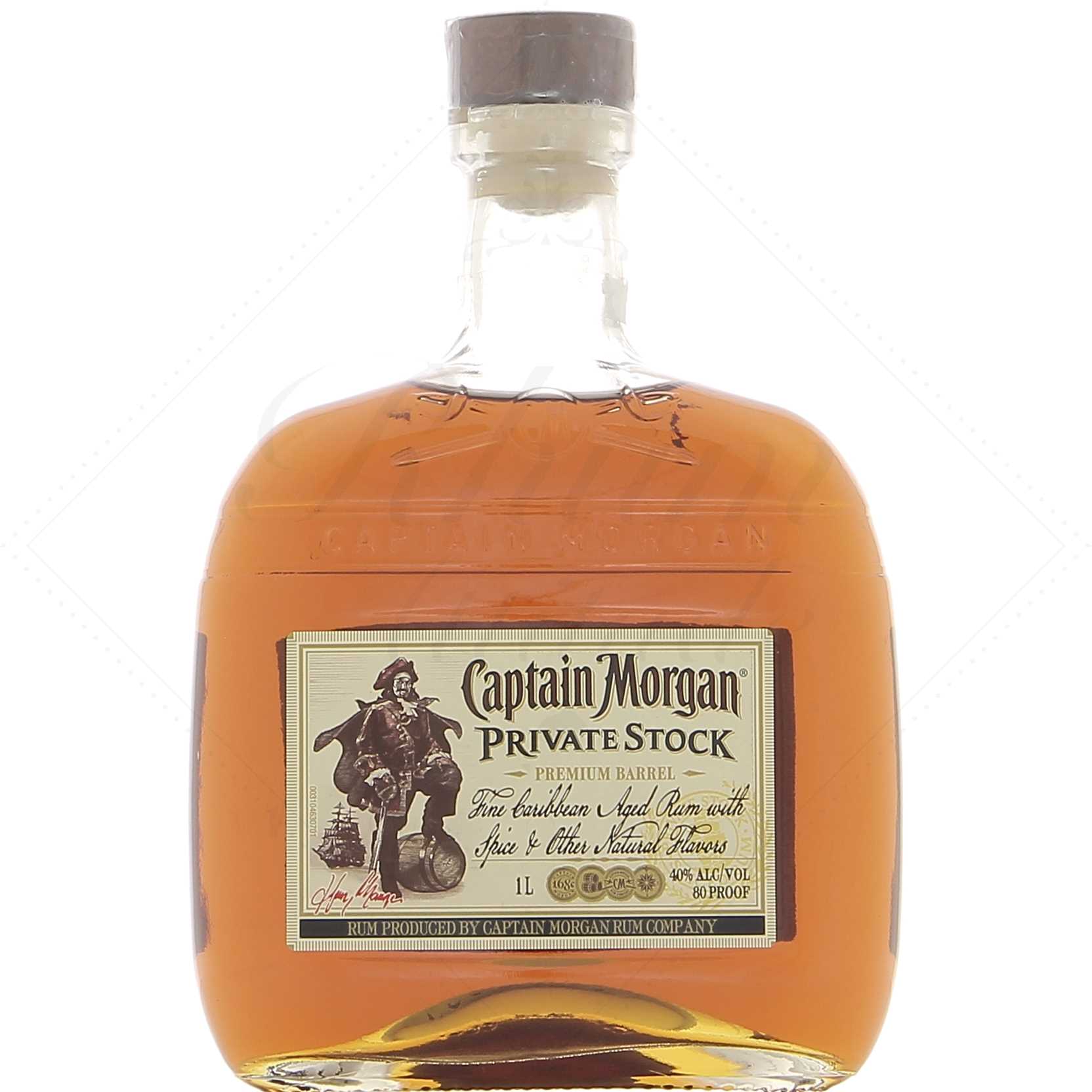 Captain Morgan Private Stock 40° - 1 litre ! - Rhum Attitude