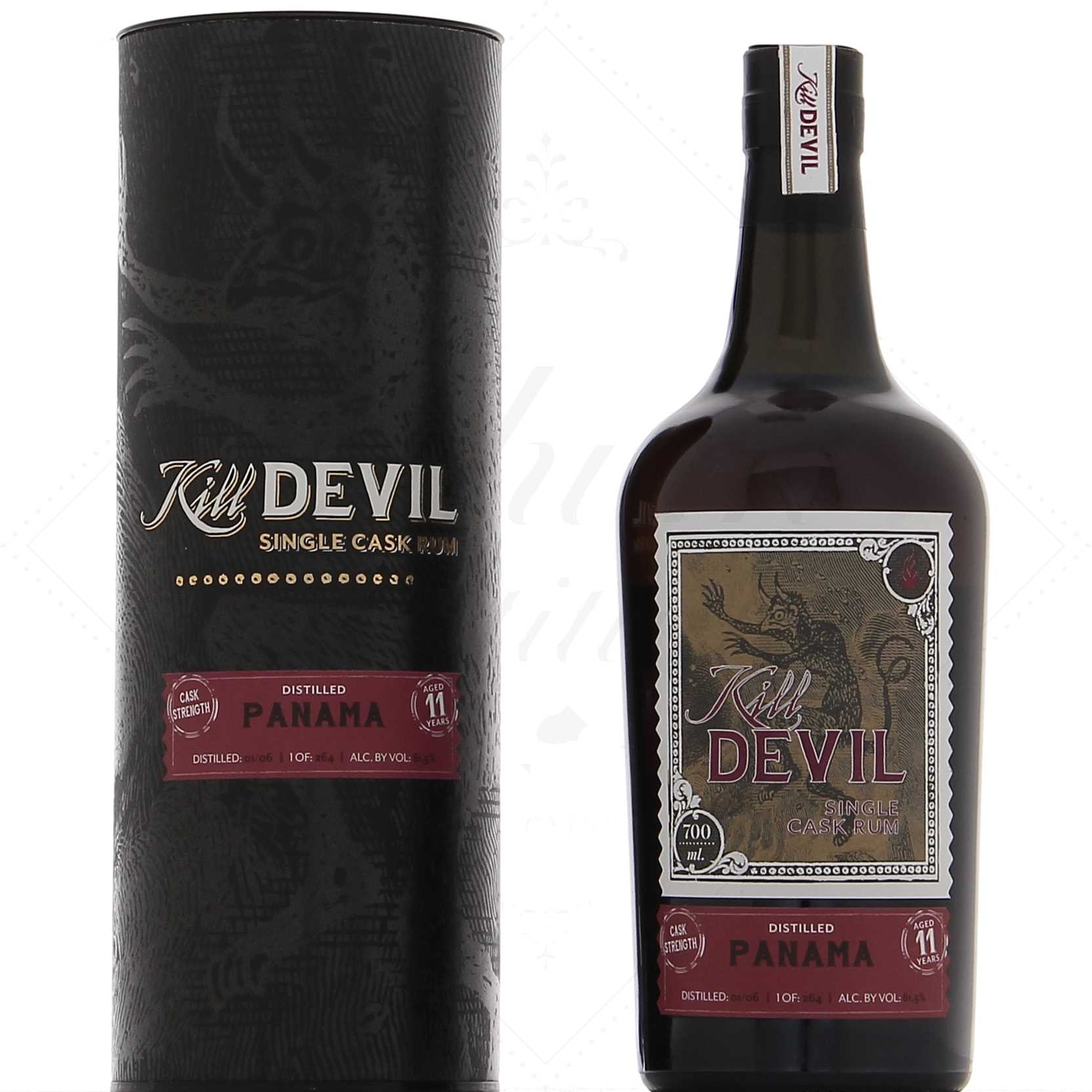 Kill Devil Panama 11 ans Brut de fût 61,5° - Rhum Attitude