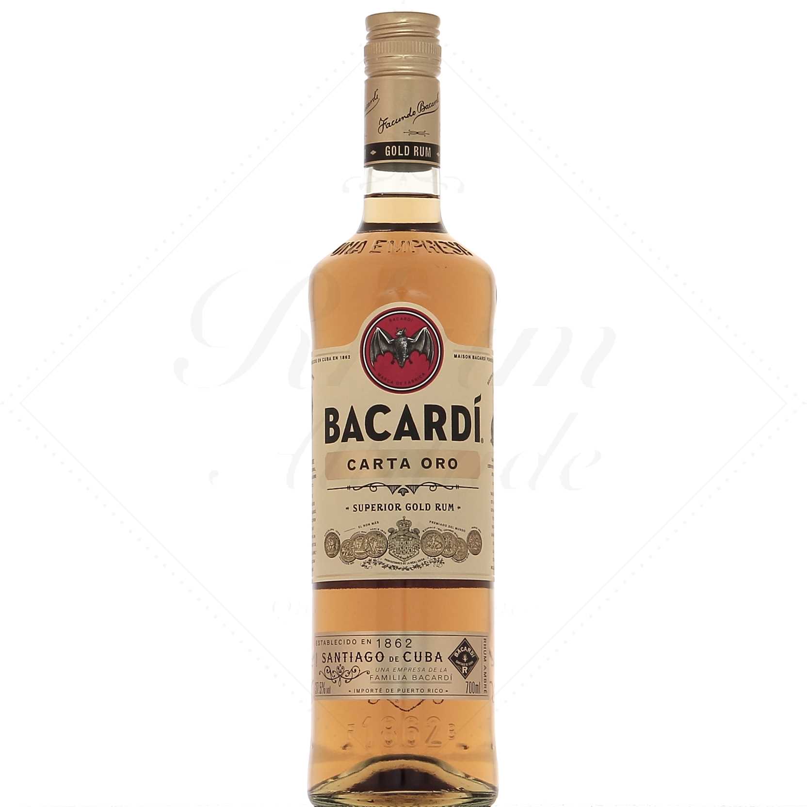 Bacardi Carta Oro 37,5° - Rhum Attitude