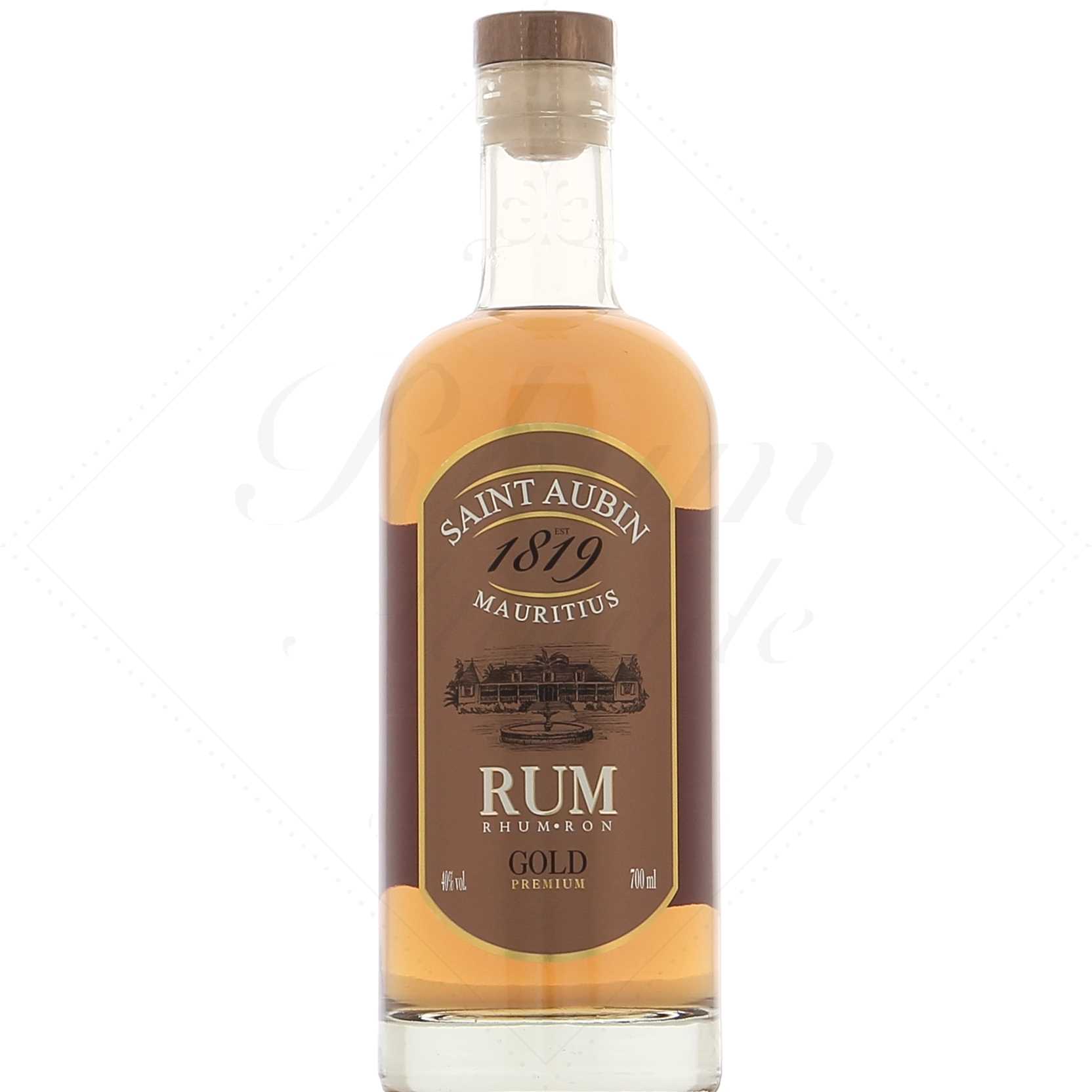 Saint Aubin 1819 Gold Premium Rum 40° - Rhum Attitude