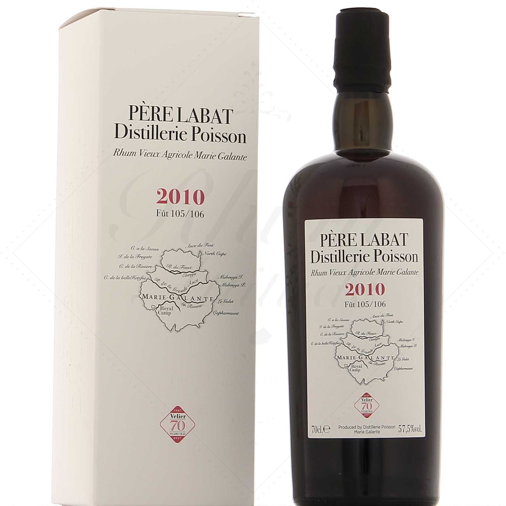 Père Labat 2010 70 ans Velier 57,5° - Rhum Attitude